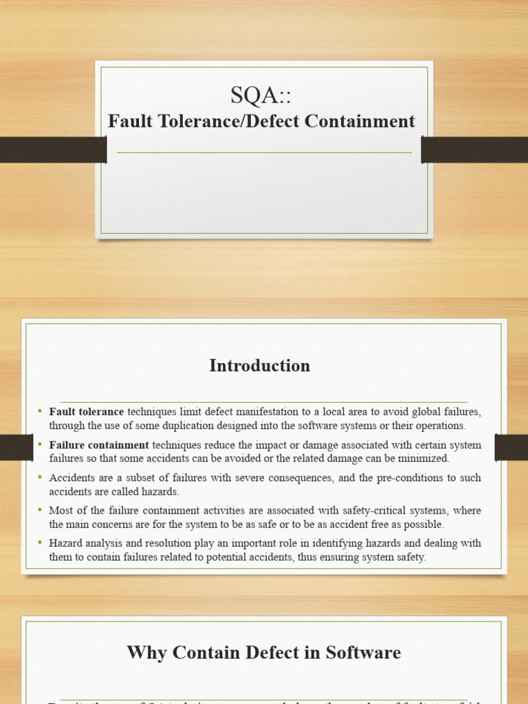 Lecture Defect Prevention | Download Free PDF | Reliability Engineering | Computer Network