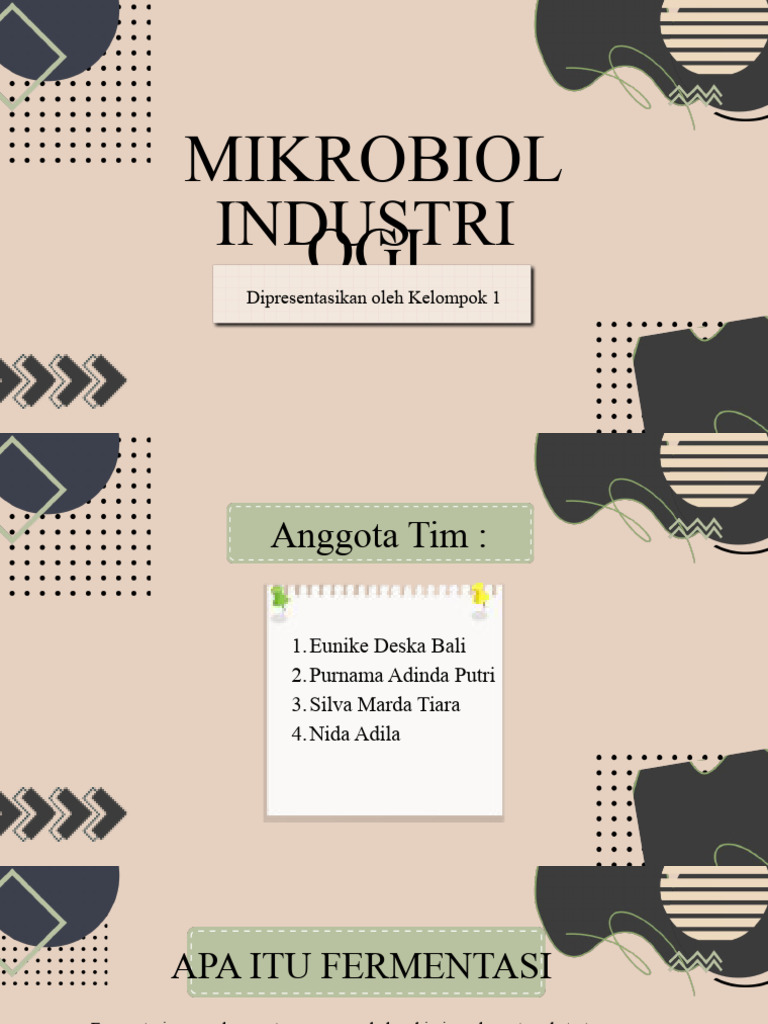 Mikrobiologi Industri KL 1 | PDF | Sains & Matematika
