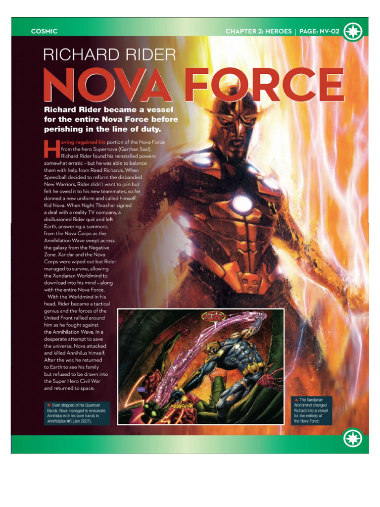 Nova Force Word | PDF