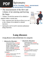 Spirometer Components and Function | PDF | Exhalation | Respiration