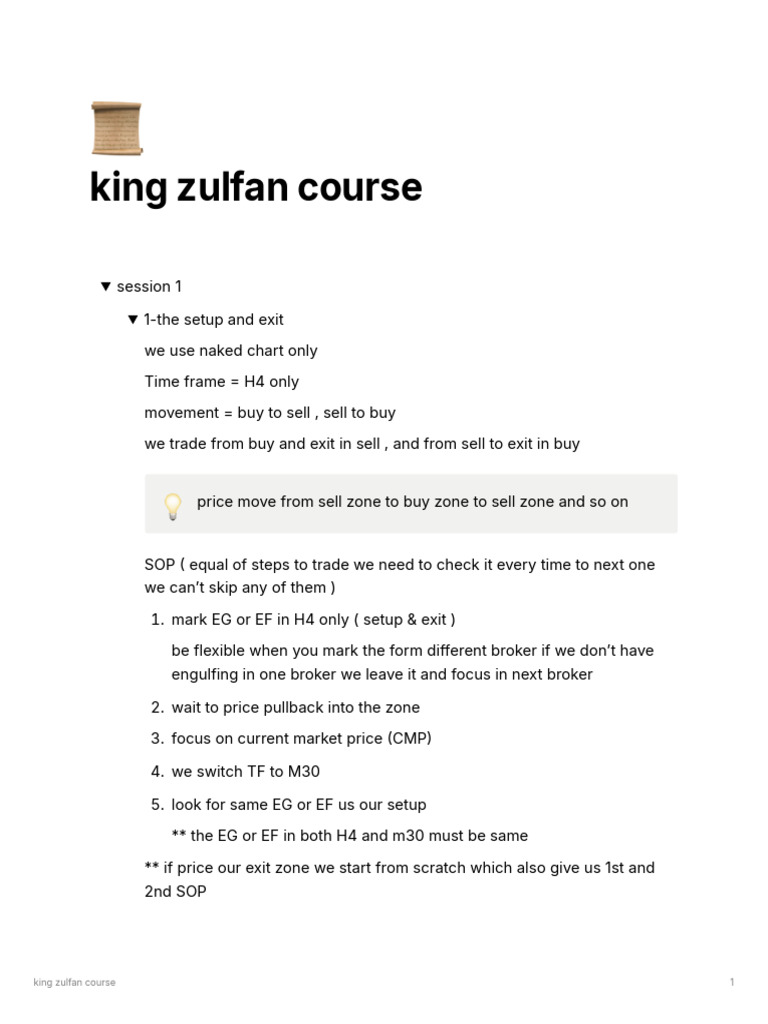 King Zulfan Course | PDF | Economies