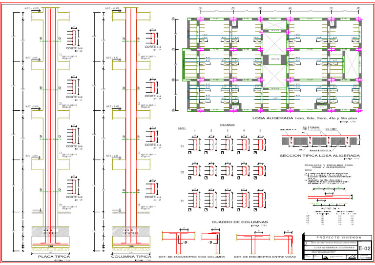 Plano de Estructura 02 | PDF