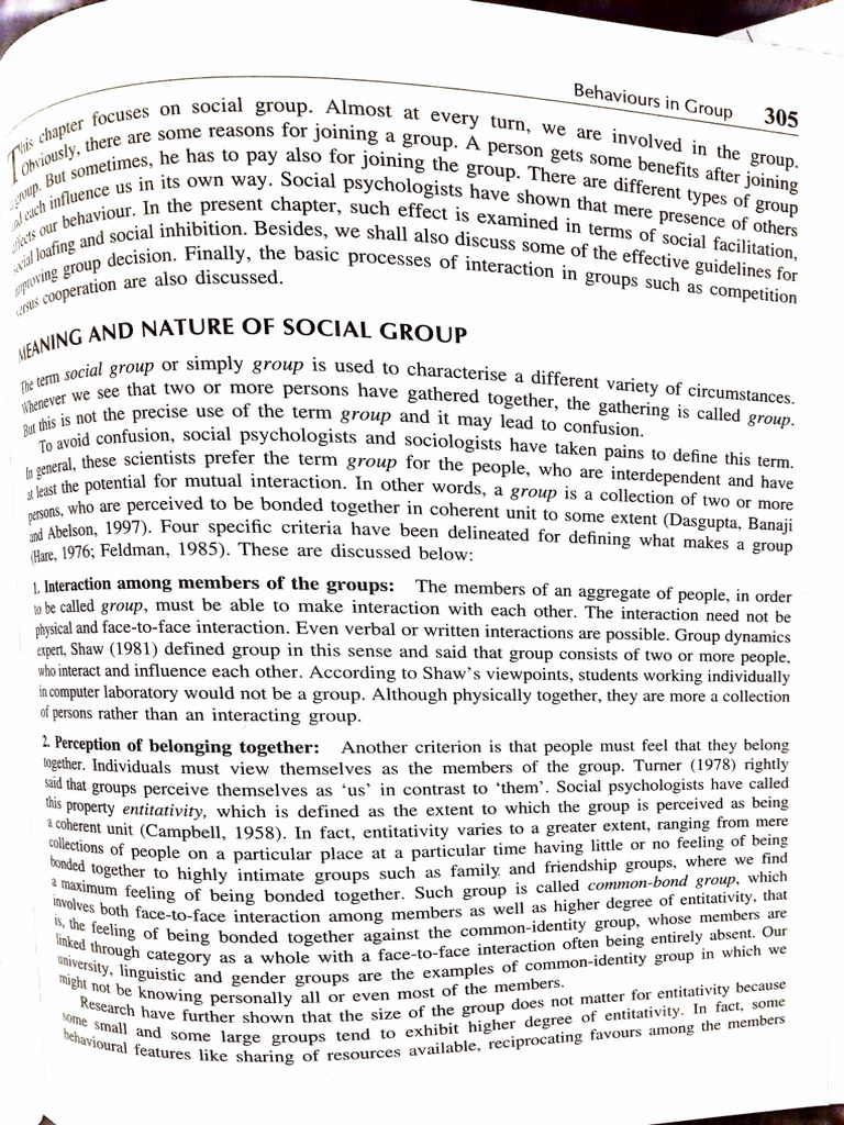 Unit 4 Social | PDF | Psychology | Behavioural Sciences