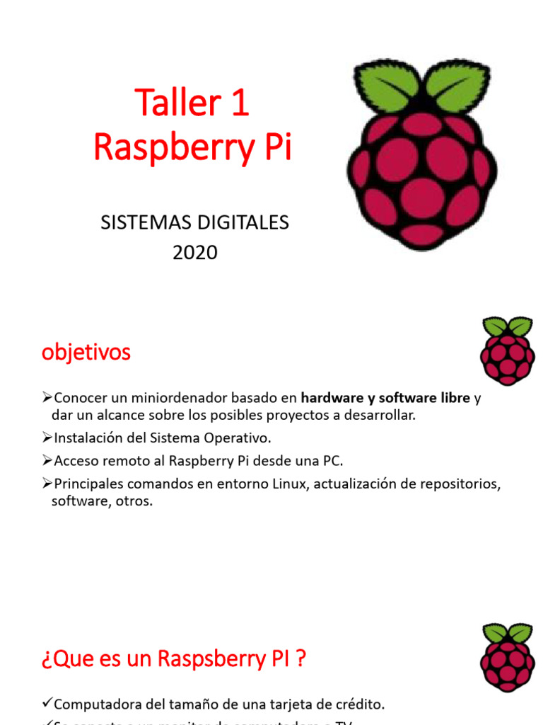 Introducción A Raspberry Pi | Descargar gratis PDF | Ñu | Raspberry Pi