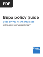 Bupa Silver Plus Advanced Hospital Plan | PDF | Hospital | General ...