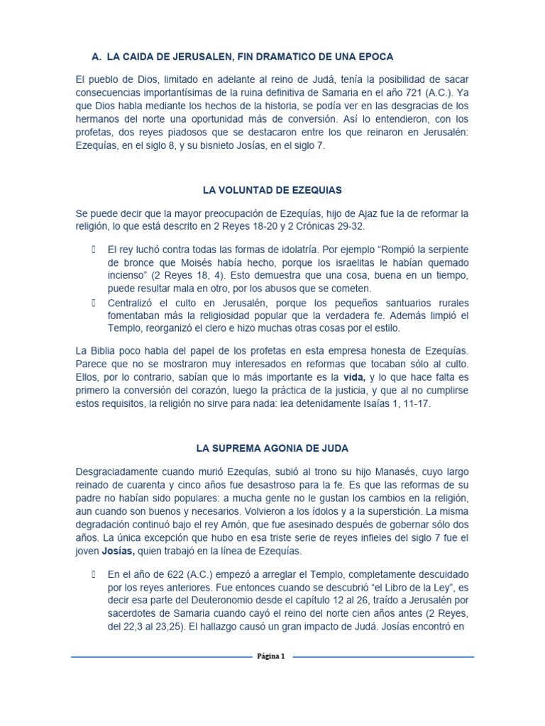 La - Caida - de - Jerusalen, Fin Dramatico de Una Epoca | PDF | El ...