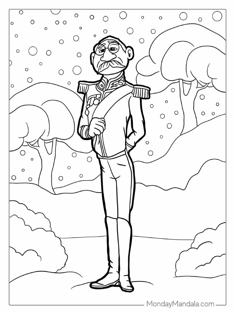 Duke of Weselton Coloring Page | PDF