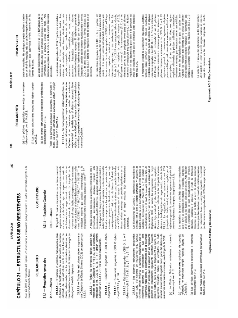 Cap-21-ACI-318-08 | PDF