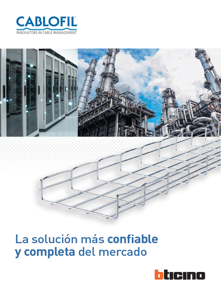 Brochure Cablofil | Descargar gratis PDF | Ciencias fisicas | Rieles