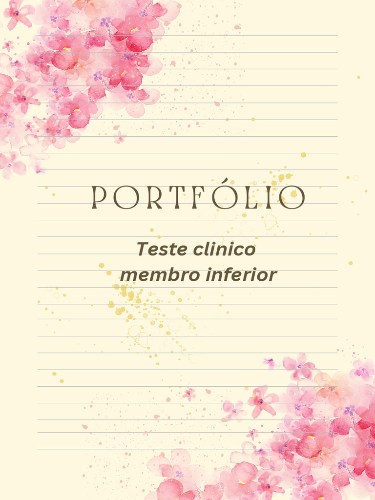 Brown Vintage Aesthetic Portfolio Cover Page A4 Portrait | PDF | Joelho ...