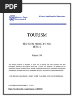TOURISM PAT GR 10 2024 - Resource Pack | PDF | Horse Racing