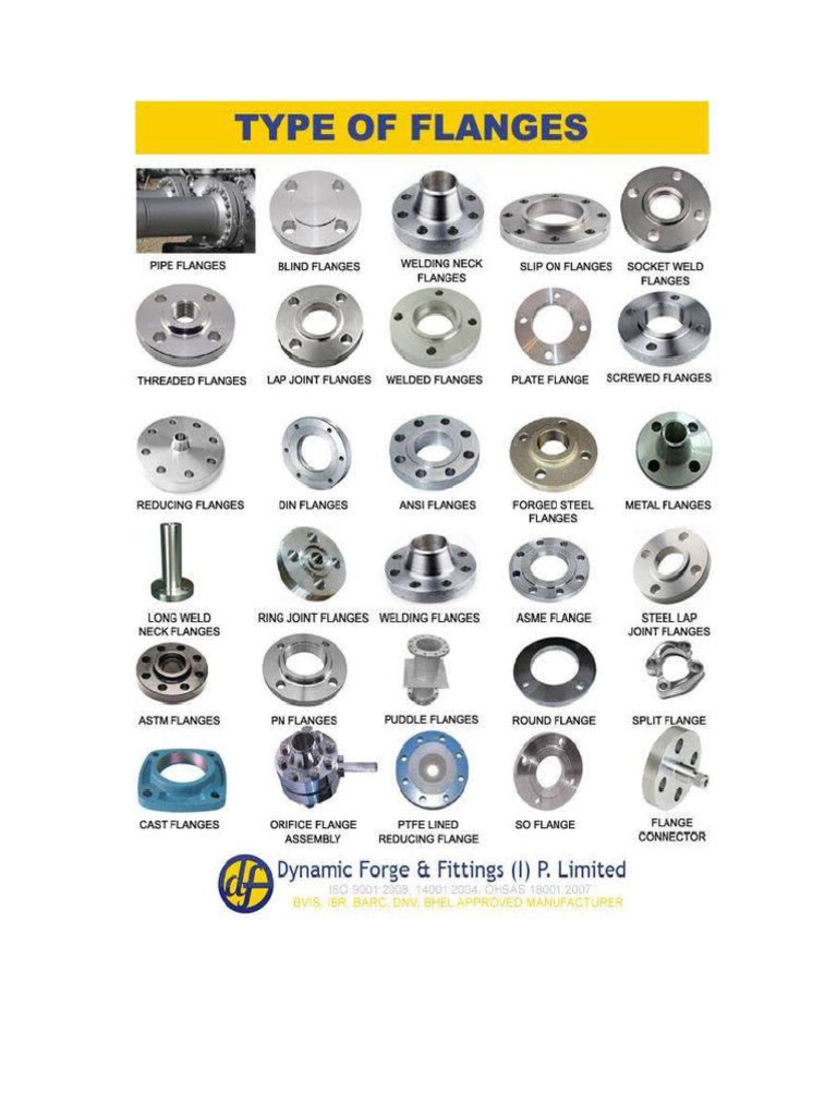 Tipos de Flanges | PDF