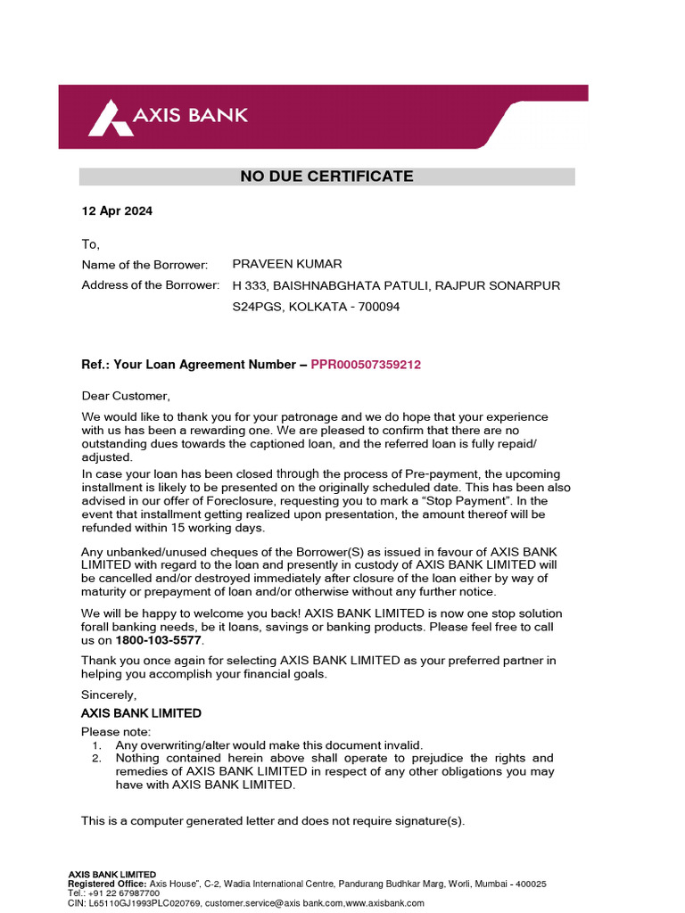 Noc 25643512 | PDF | Business | Finance & Money Management