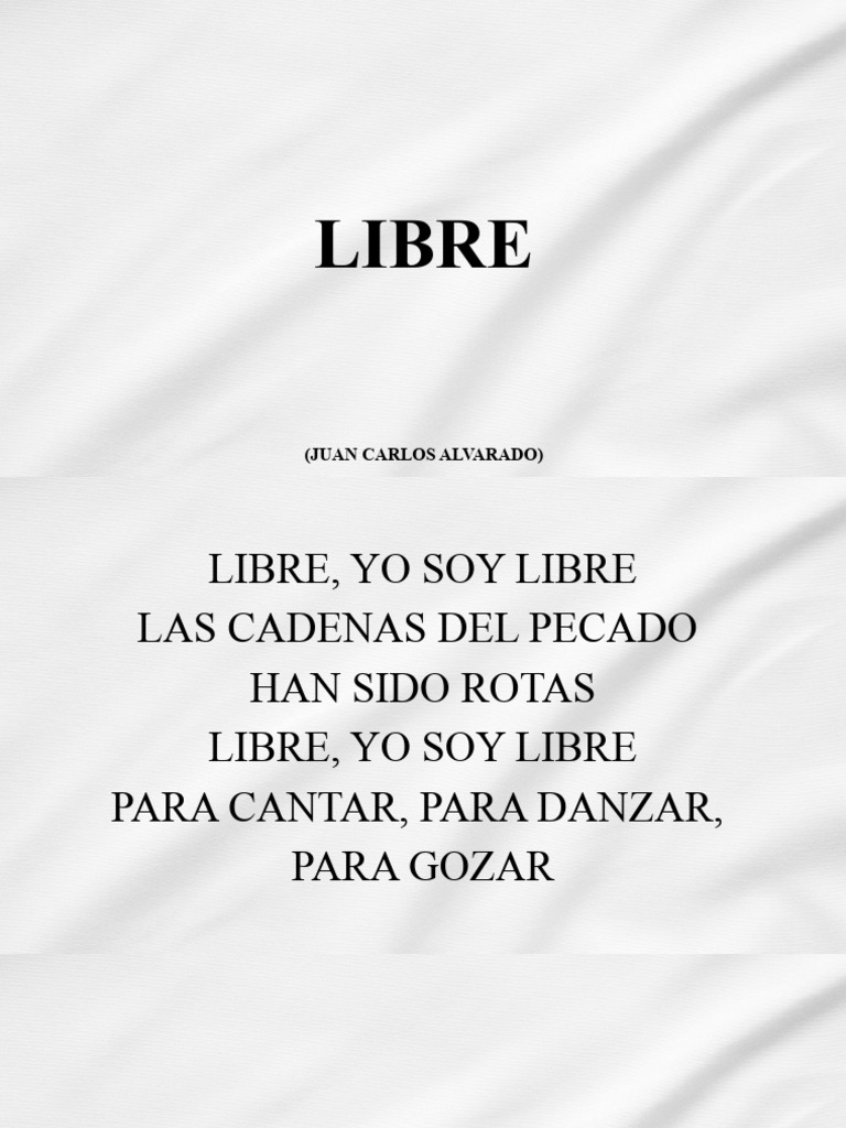 Popurri Libre, Resplandece, Ha Llegado, Levantate Señor, Me Gozare Juan Carlos Alvarado | PDF