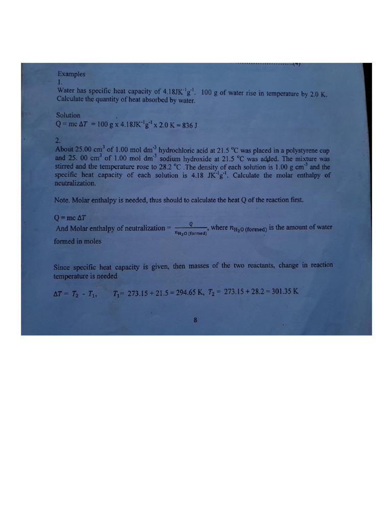 THERMOCHEMISTRY | PDF