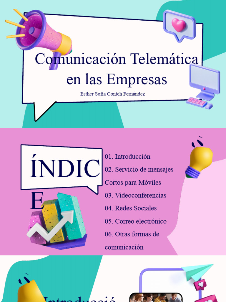 Comunicación Telemática en Empresas | PDF | Videotelefonía | Foro de ...