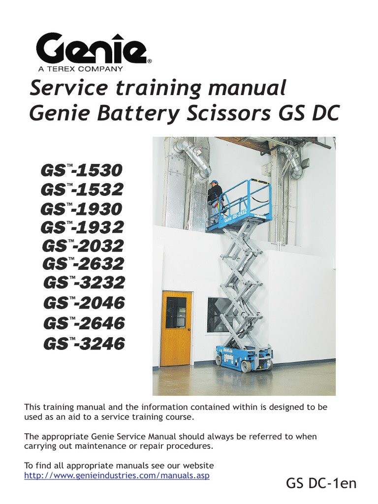 Training manual GS DC A4 English | PDF | Mechanical Engineering