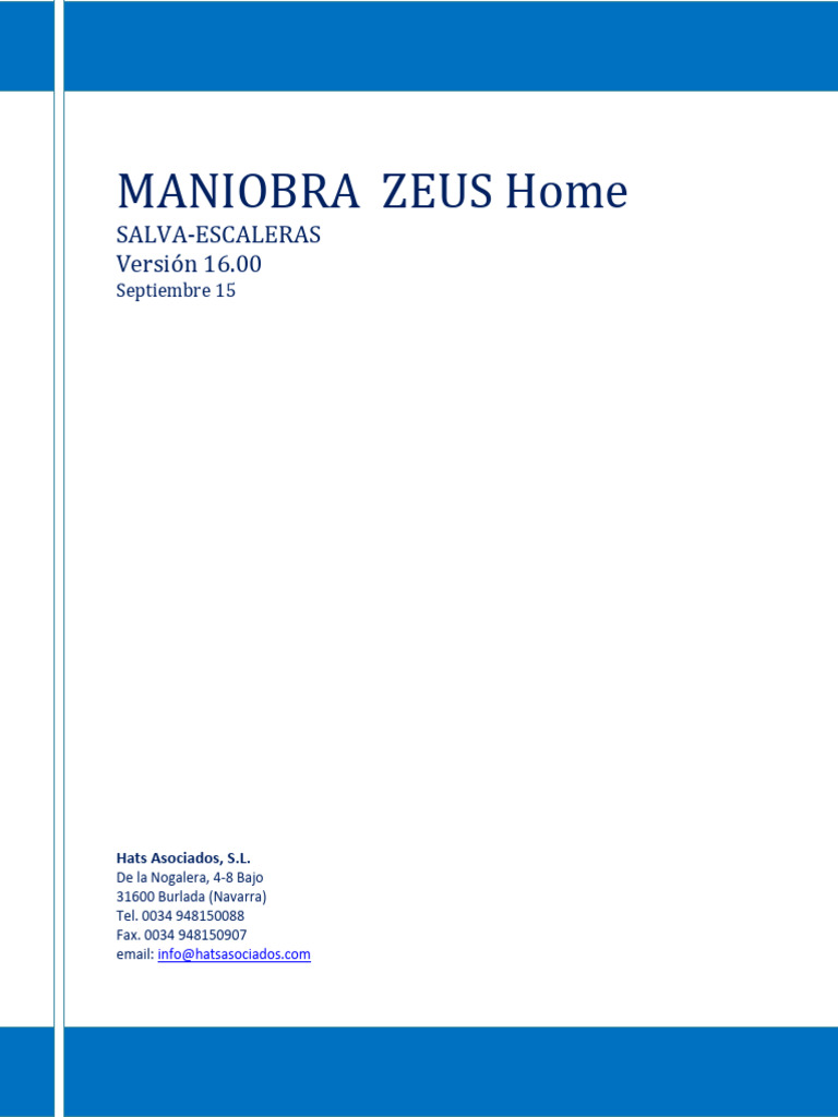 Zeus home salvaescaleras | Descargar gratis PDF | Relé | Ingenieria ...