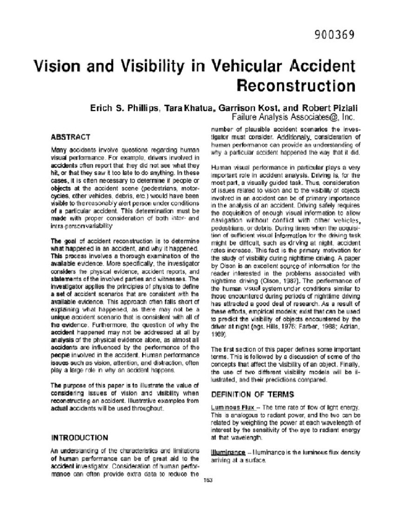Vision Visibility | PDF