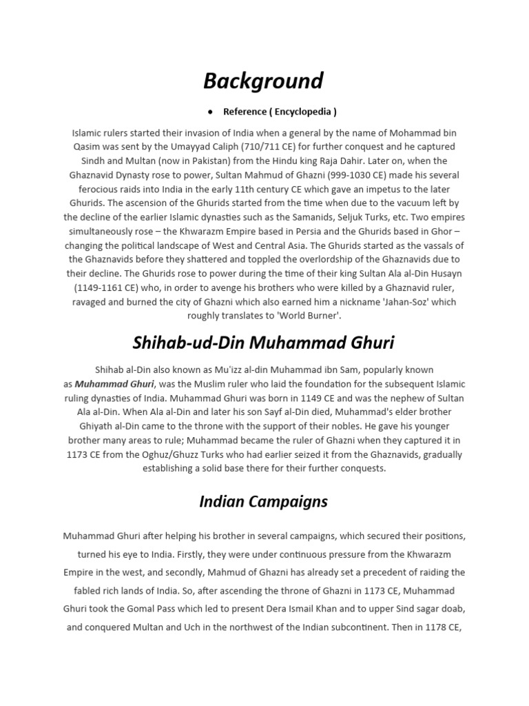 Muhammd Ghuri Assingment | PDF