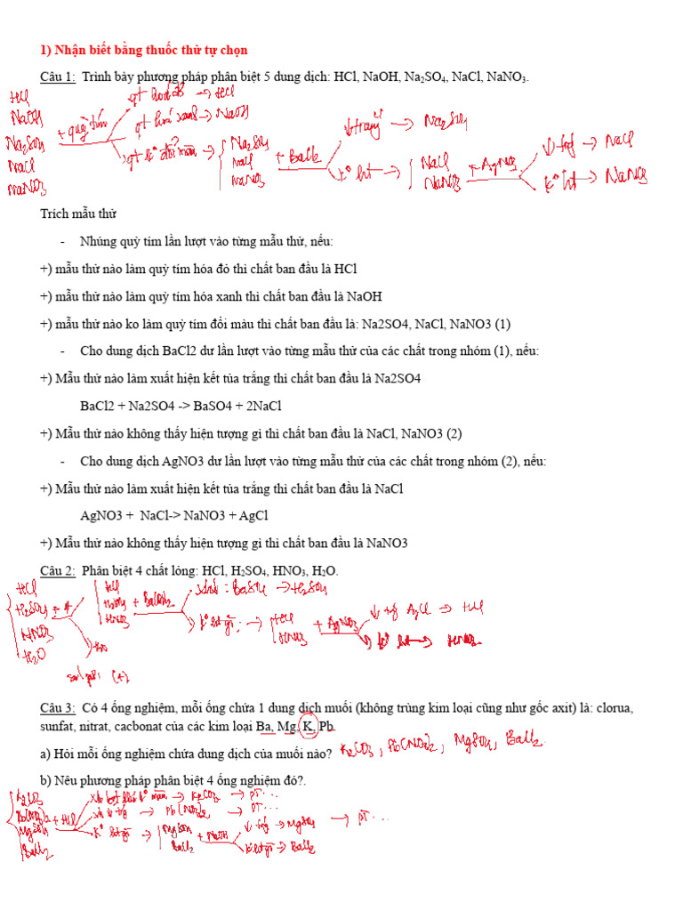 nhận biết (chữa xong) | PDF