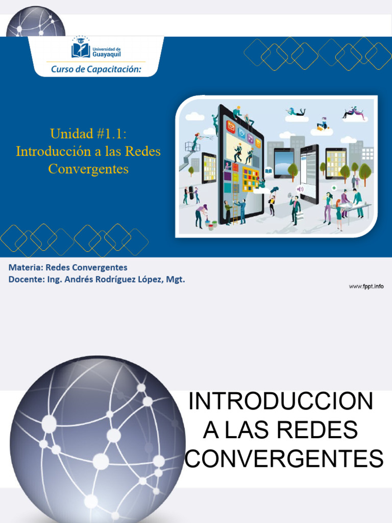 Unidad 1.1 Redes Convergentes (Panorama) | PDF | Red de computadoras ...