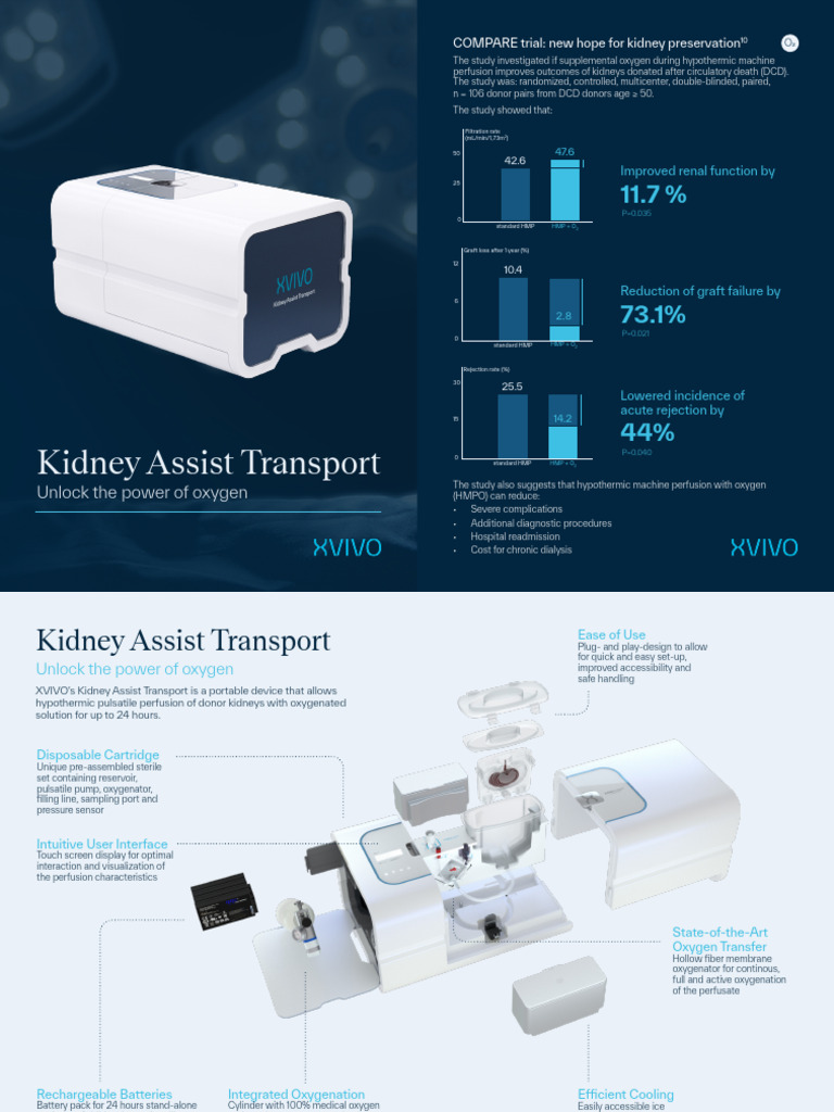 Kidney Assist Transport TD 23 Brochure Kat.05 PDF | PDF | Organ ...