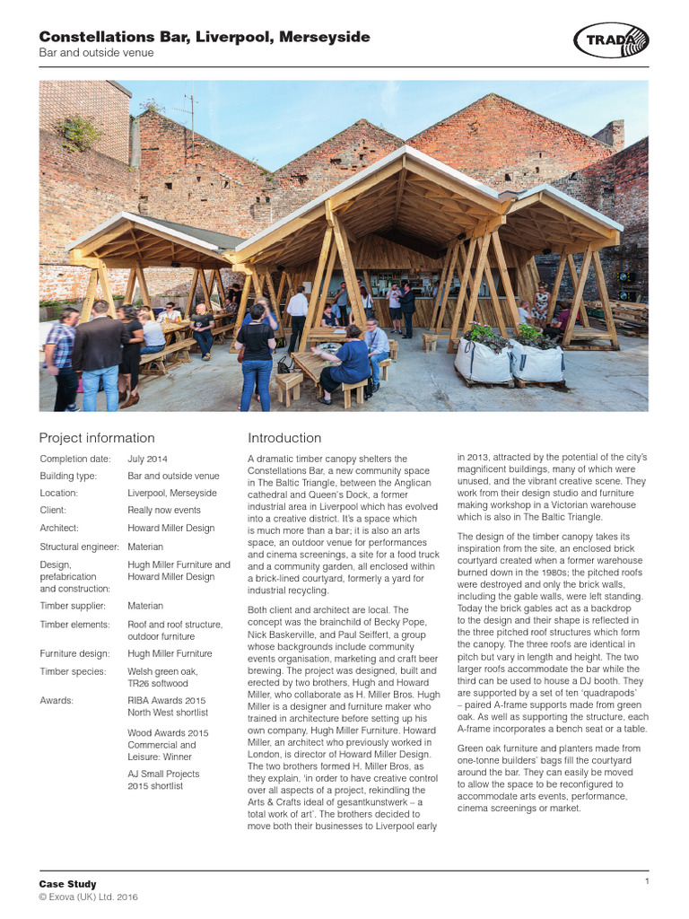 Constellations Bar | PDF | Roof