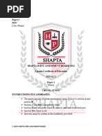 4561 Mathematics UNEB Sample Paper New Curriculum 2024 Plus Scoring ...