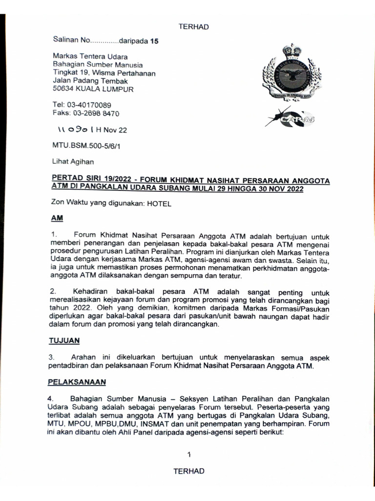 Forum Di Pu Subang | PDF