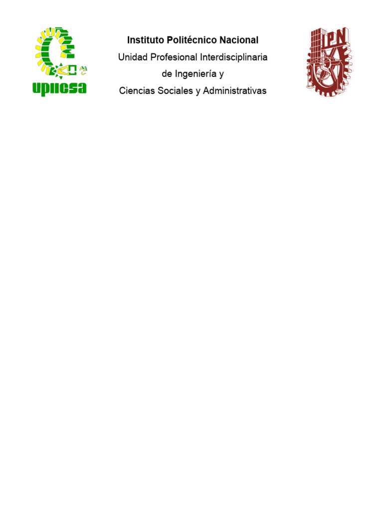 Plantilla Trabajos UPIICSA | PDF