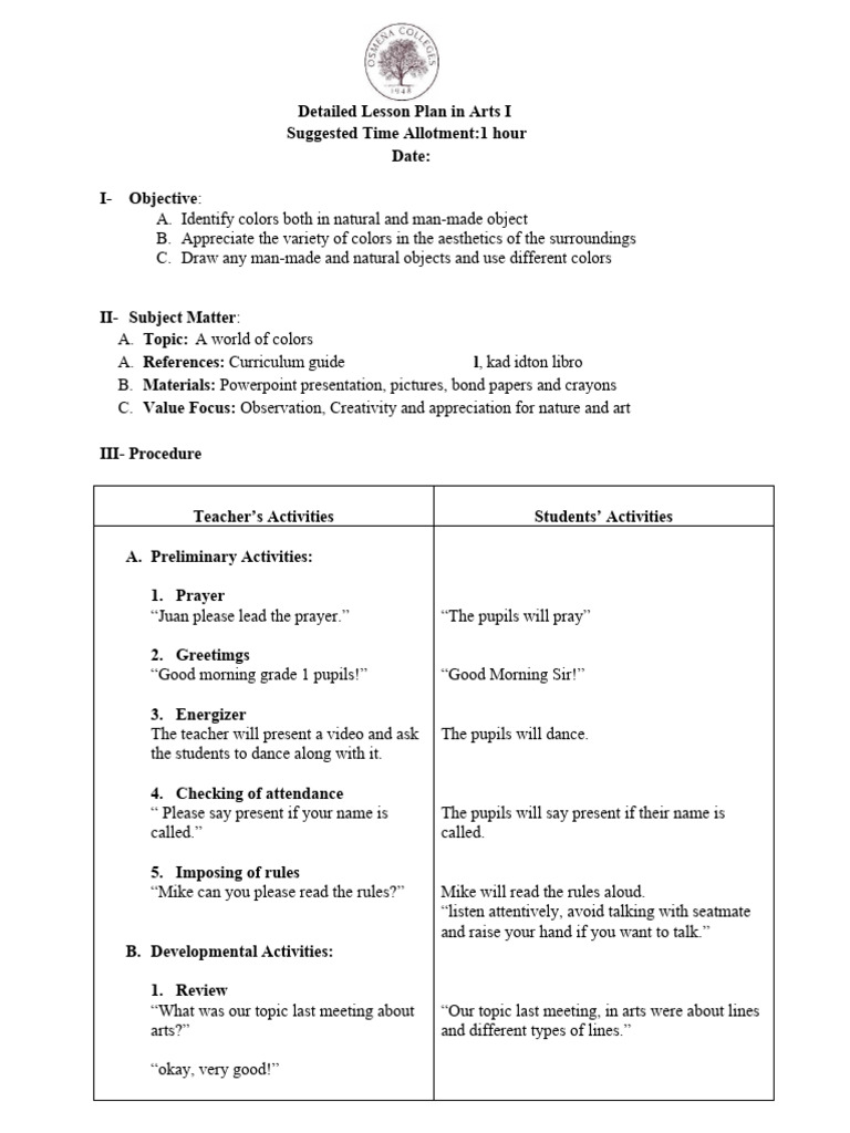 Arts 1 Q 2 | PDF | Color | Paintings Arts 1 Q 2 | PDF | Color | Paintings