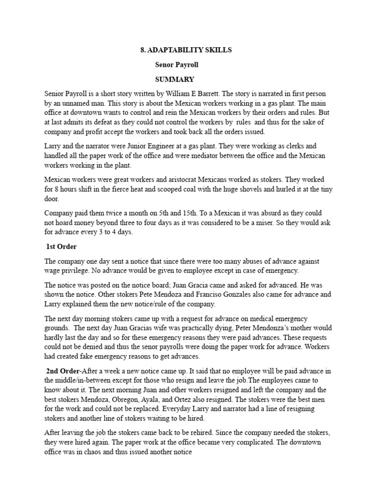 8. Adaptability Skills ( Final) | PDF | Communication | Leadership