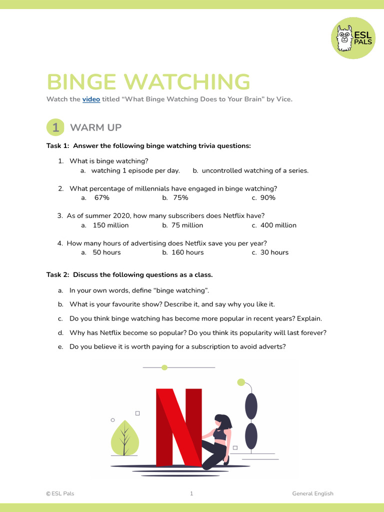 (SV) Binge Watching | PDF