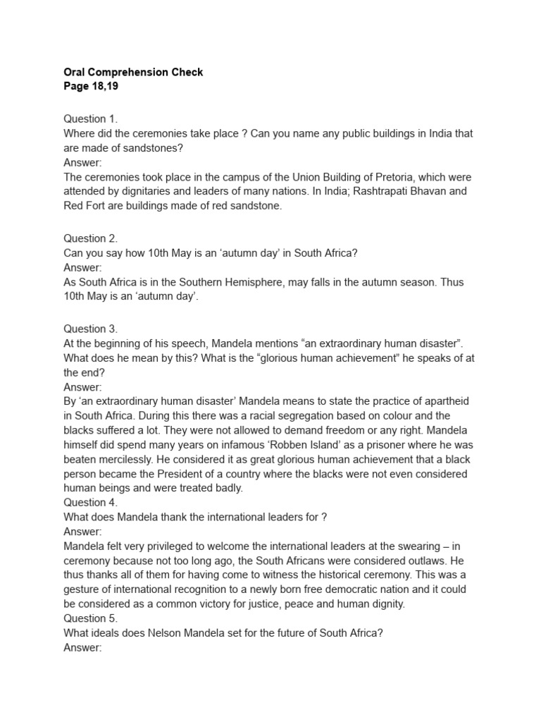 A Long Walk to Freedom | PDF | Nelson Mandela | Apartheid