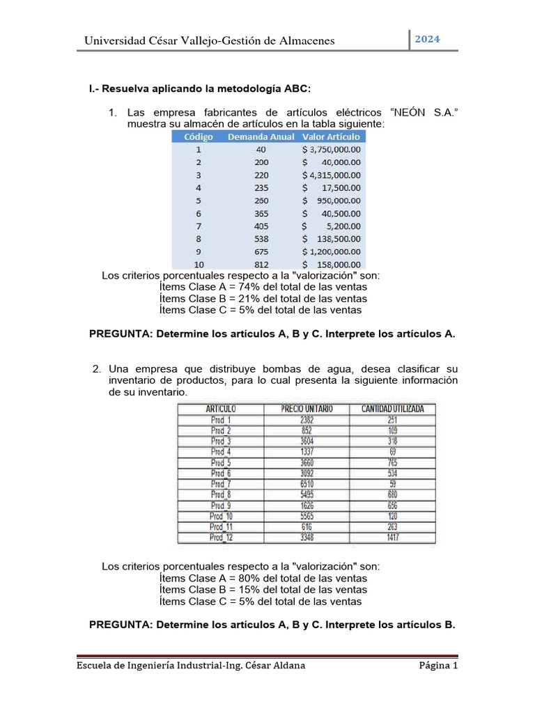 Práctica Clase Segmentación ABC | PDF | Business