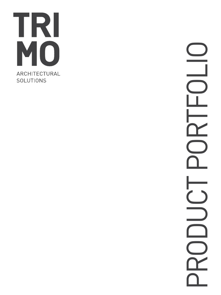 Trimo Product Portfolio Brochure SI | PDF | Building Insulation ...