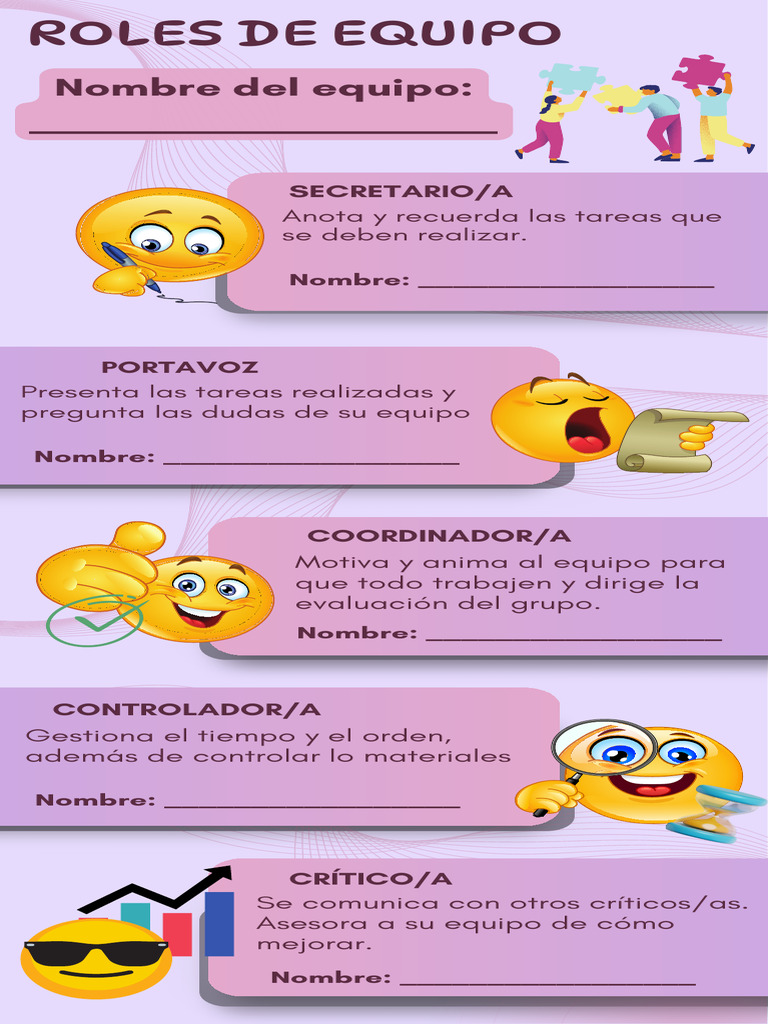 ROLES DE EQUIPO | PDF