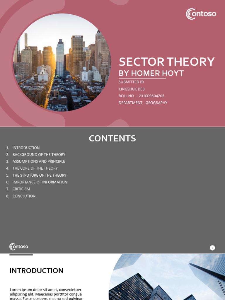 Sector Theory | PDF | Home & Garden