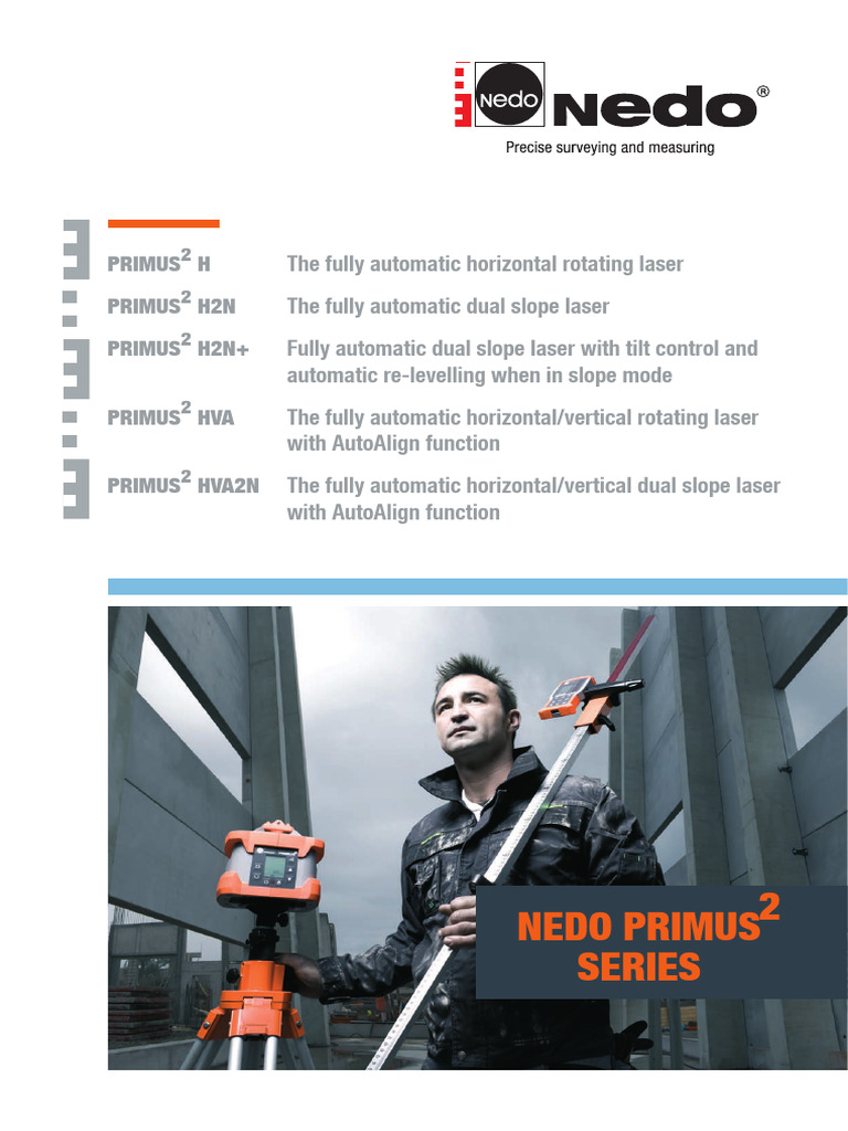 1 Nedo Primus2 Brochure | Download Free PDF | Laser | Battery Charger