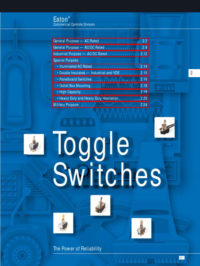 Ficha Técnica Eatons | Download Free PDF | Switch | Electrical Connector