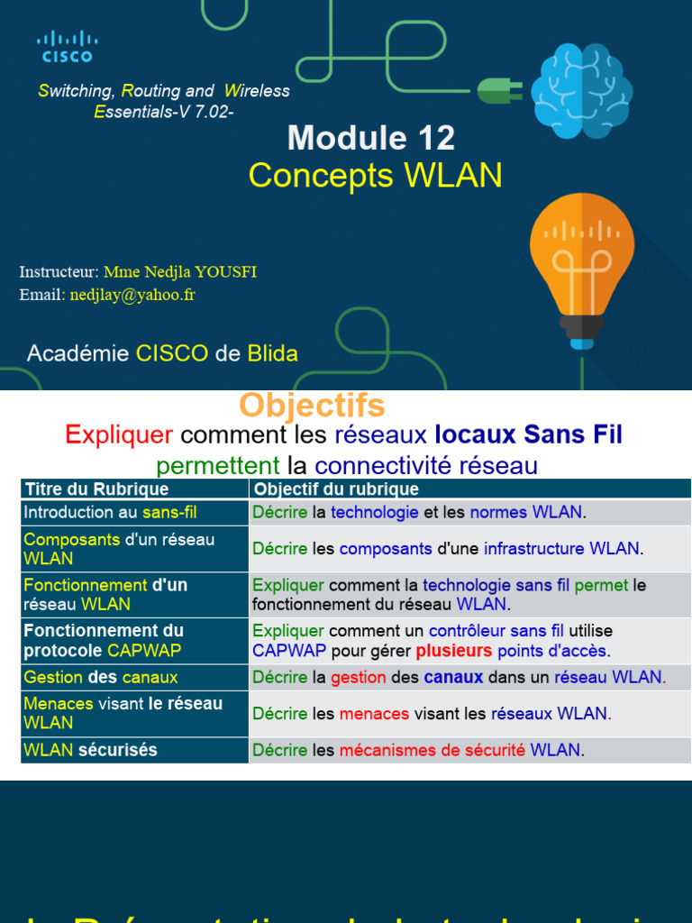 SRWE - Module - 12 - Concepts WLAN | PDF | WiMAX | IEEE 802.11