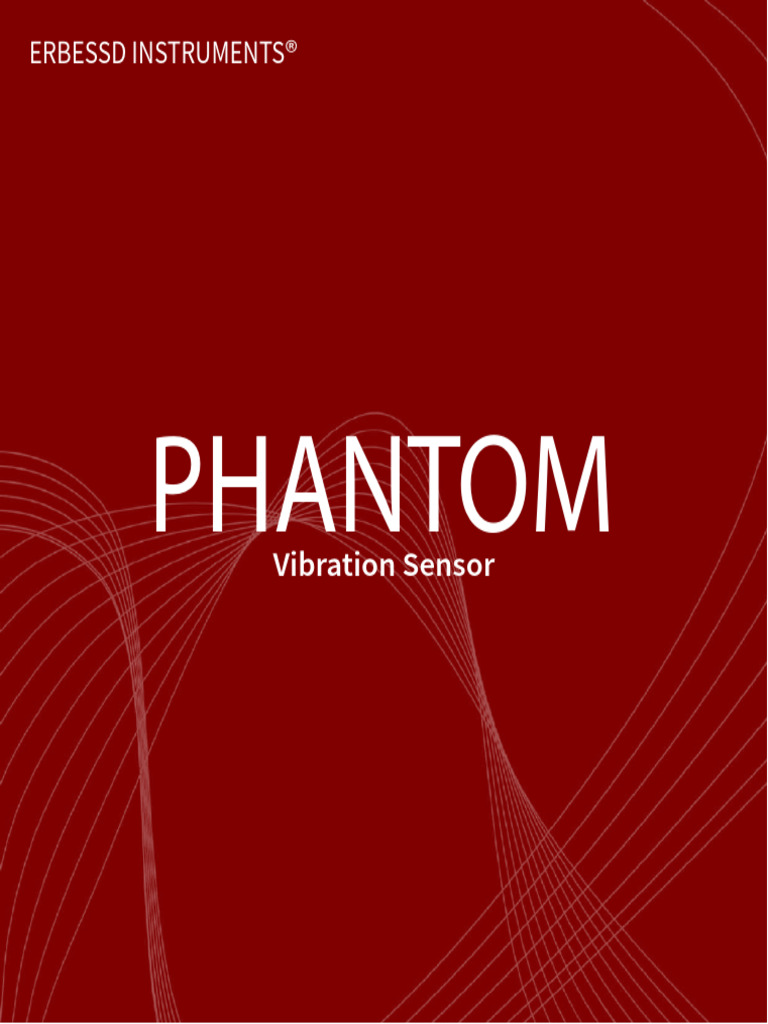 PHANTOM EXPERT Vibration Sensor Datasheet | PDF | Sensor | Thermocouple