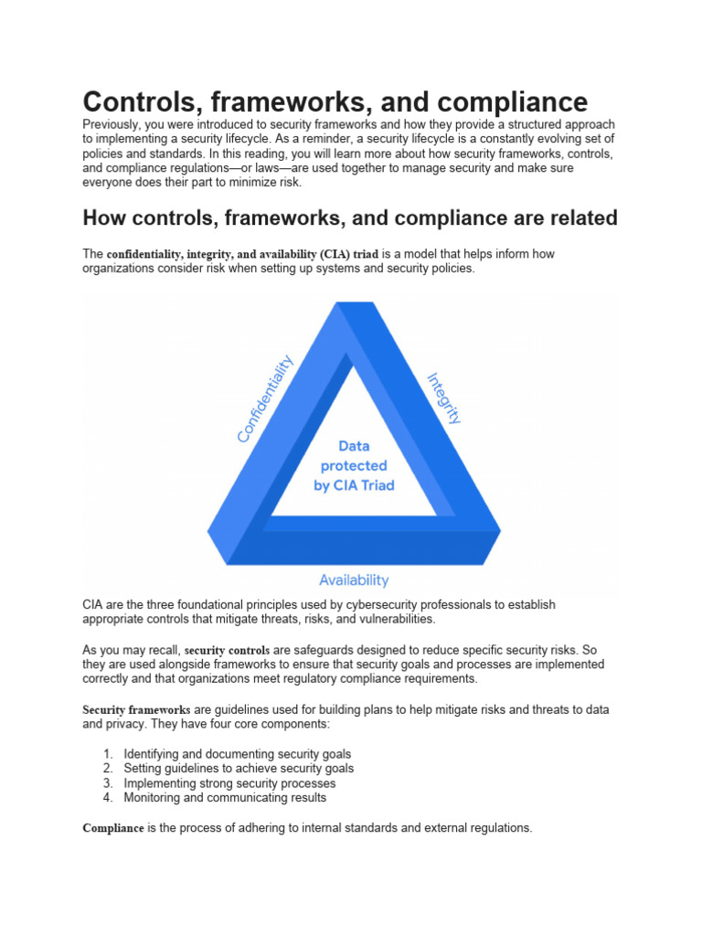 Controls (2024 - 04 - 17 15 - 40 - 40 UTC) | PDF | Information Security ...