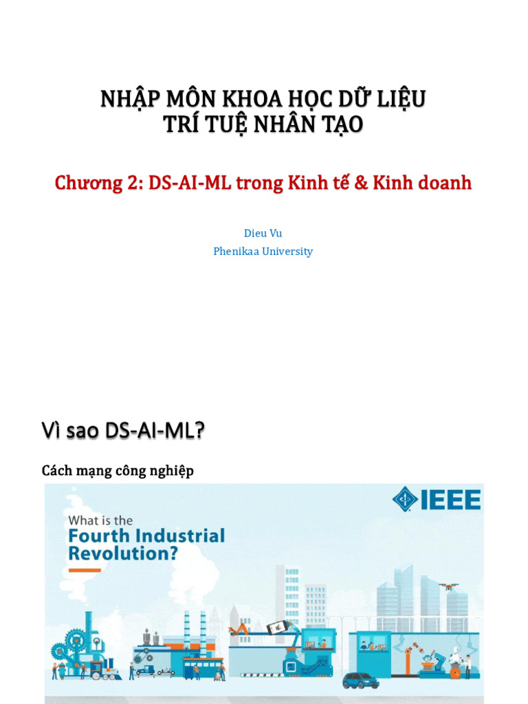 Intro To DS-AI. Presentation 2 | PDF