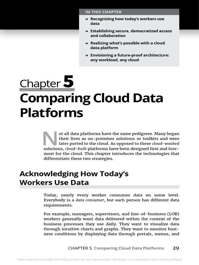 Cloud Data Platform For Dummies Snowflake Special Edition 1-35 | PDF