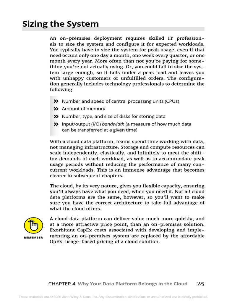 Cloud Data Platform For Dummies Snowflake Special Edition 1-31 | PDF ...