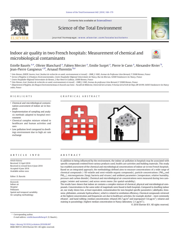 IAP_microorganism | PDF | Volatile Organic Compound | Air Pollution