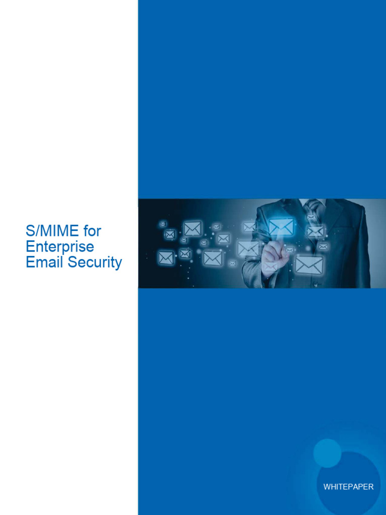 White Paper Smime Benefits and Best Practices | PDF | Public Key ... White Paper Smime Benefits and Best Practices | PDF | Public Key ...