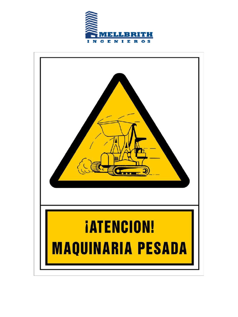 Señaletica Maquinaria Movimiento | PDF